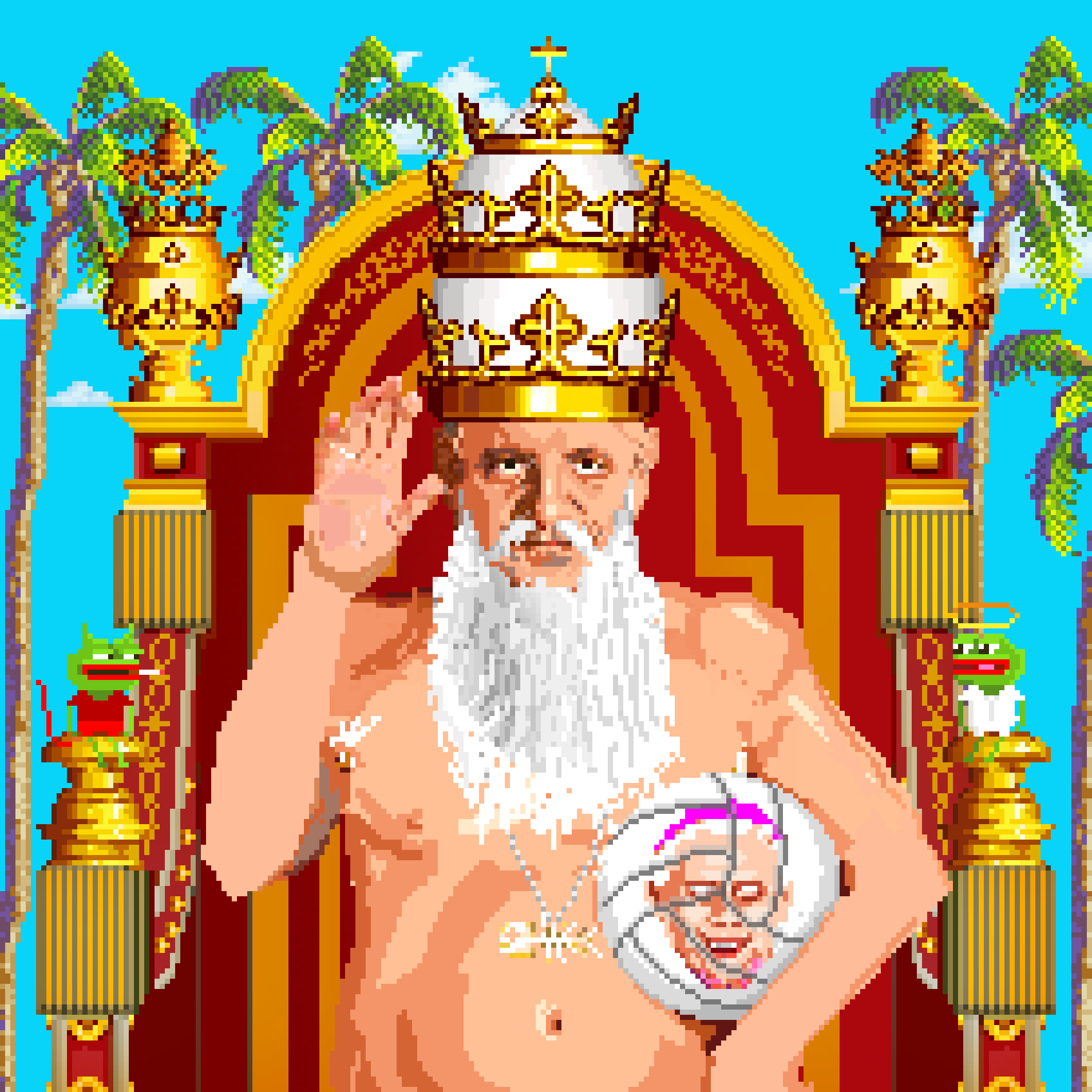 Monty Python Art God